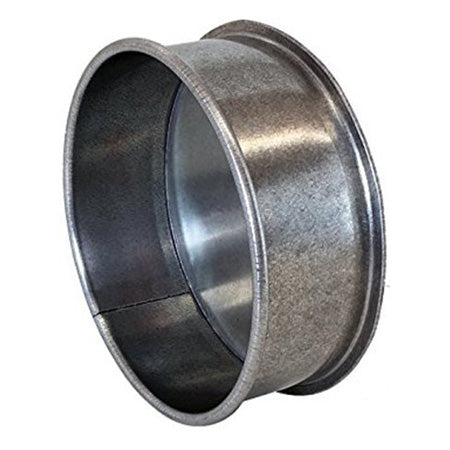 Rolled Lip (Clamp Together) End Cap - Closed End | Dust Fume Mist Warehouse