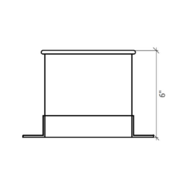 Flange To Rolled Lip (Clamp Together) Adapter - Dust Fume Mist